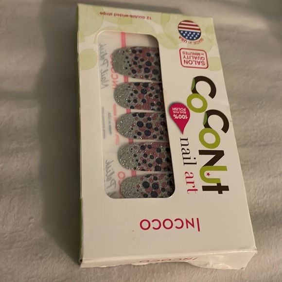 Incoco | Makeup | 22 Drama Queen Incoco Nails Pink Purple Glitter ...